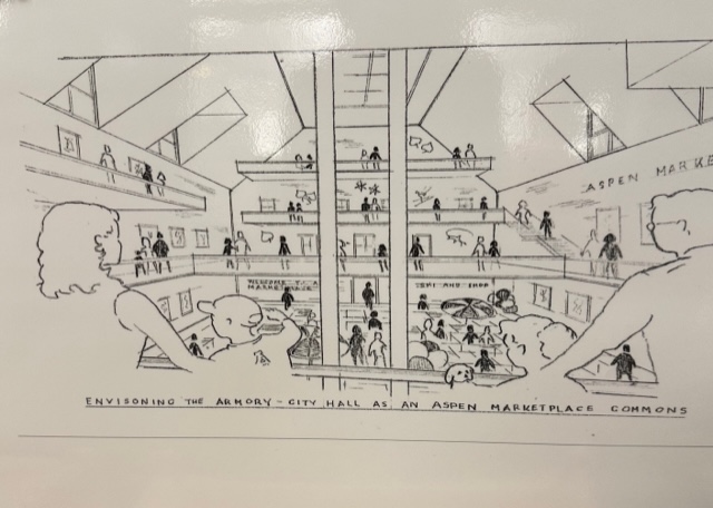 Armory open house unveils three proposals for how to use space to ...