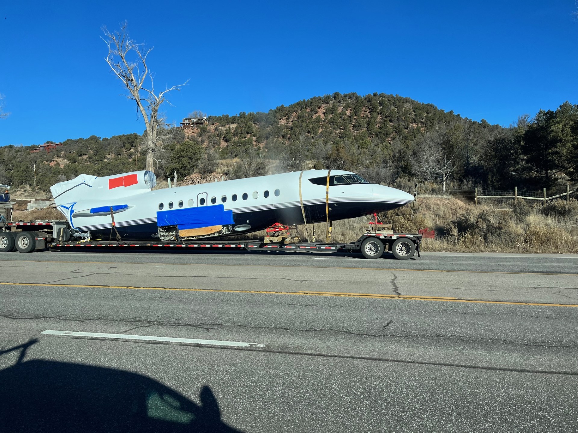 Jet shell spotted on Hwy 82 not a sign of the apocalypse, just clean up ...