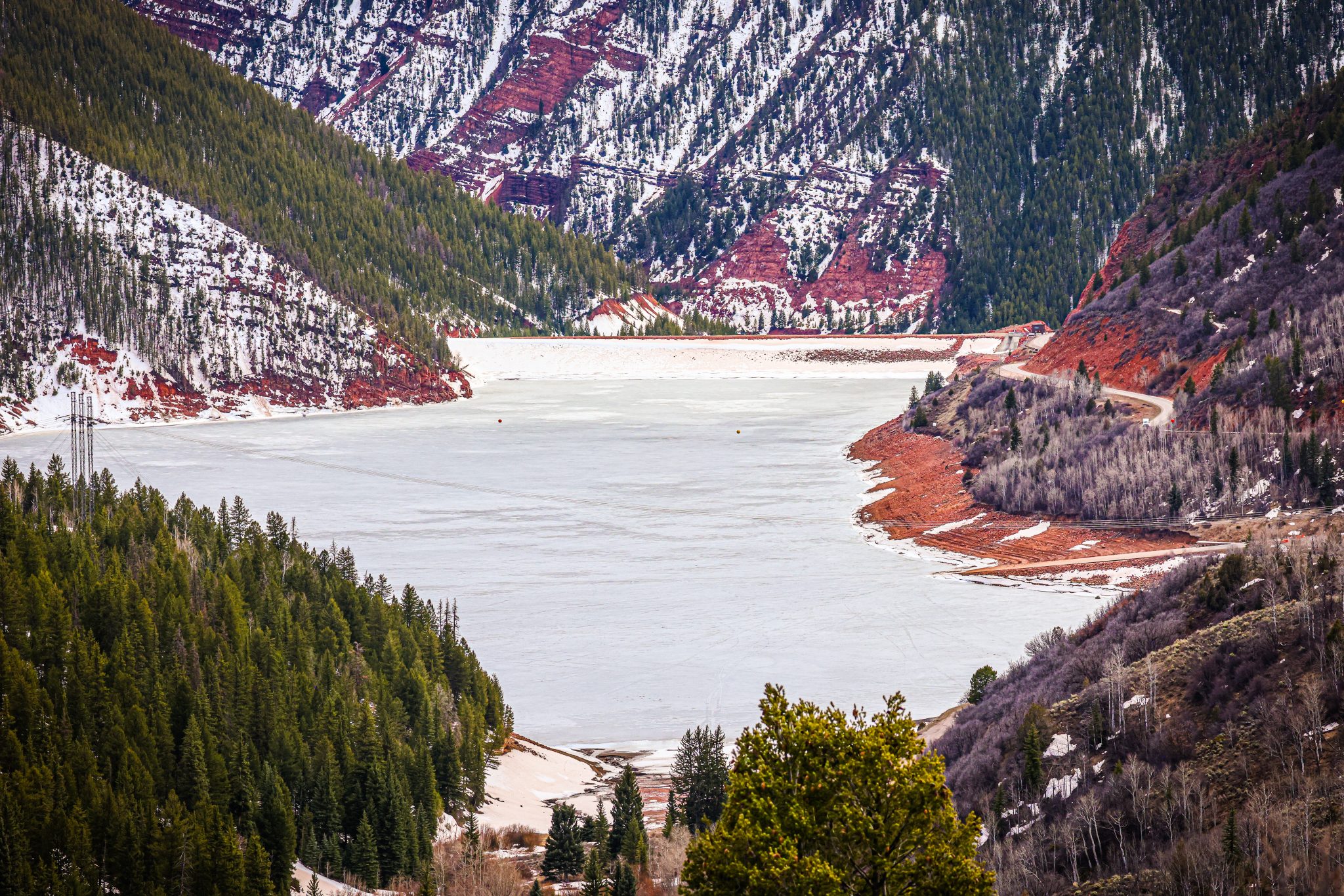 PHOTOS: Old Man Winter clings to icy, beautiful Ruedi Reservoir ...