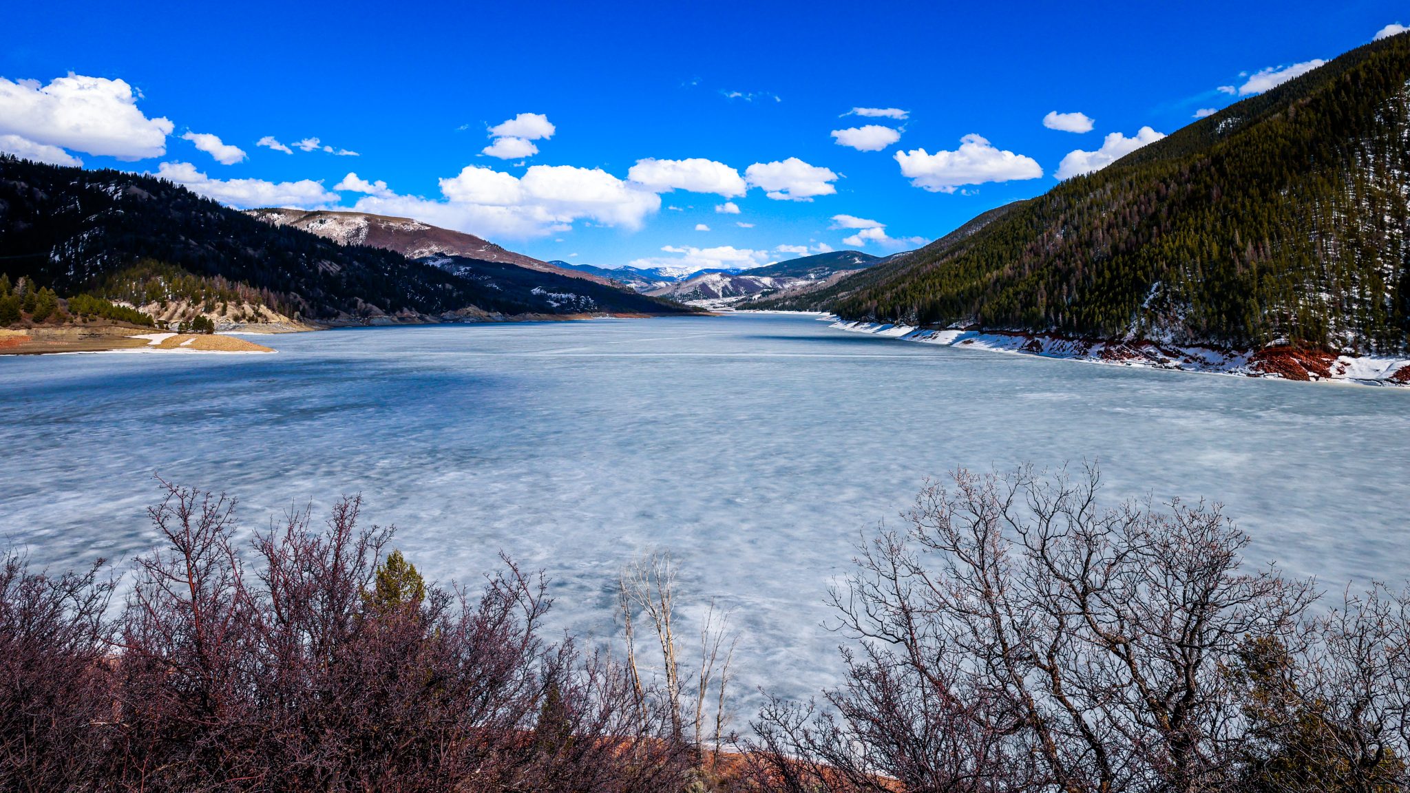 PHOTOS: Old Man Winter clings to icy, beautiful Ruedi Reservoir ...