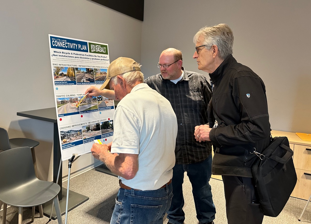 Basaltines weigh in on traffic, bike, pedestrian plans for Willits Lane ...