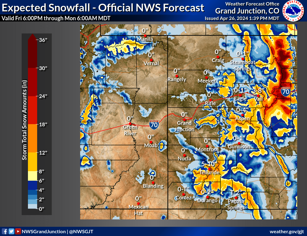 Spring storm to bring snow to high elevations, rain to the valley ...