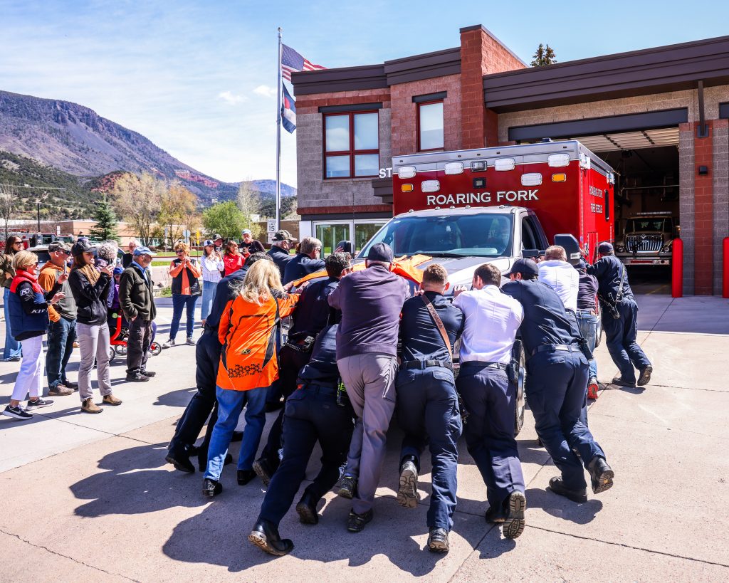 Roaring Fork Fire dedicates new ambulance to the late Dallenbach Sr ...