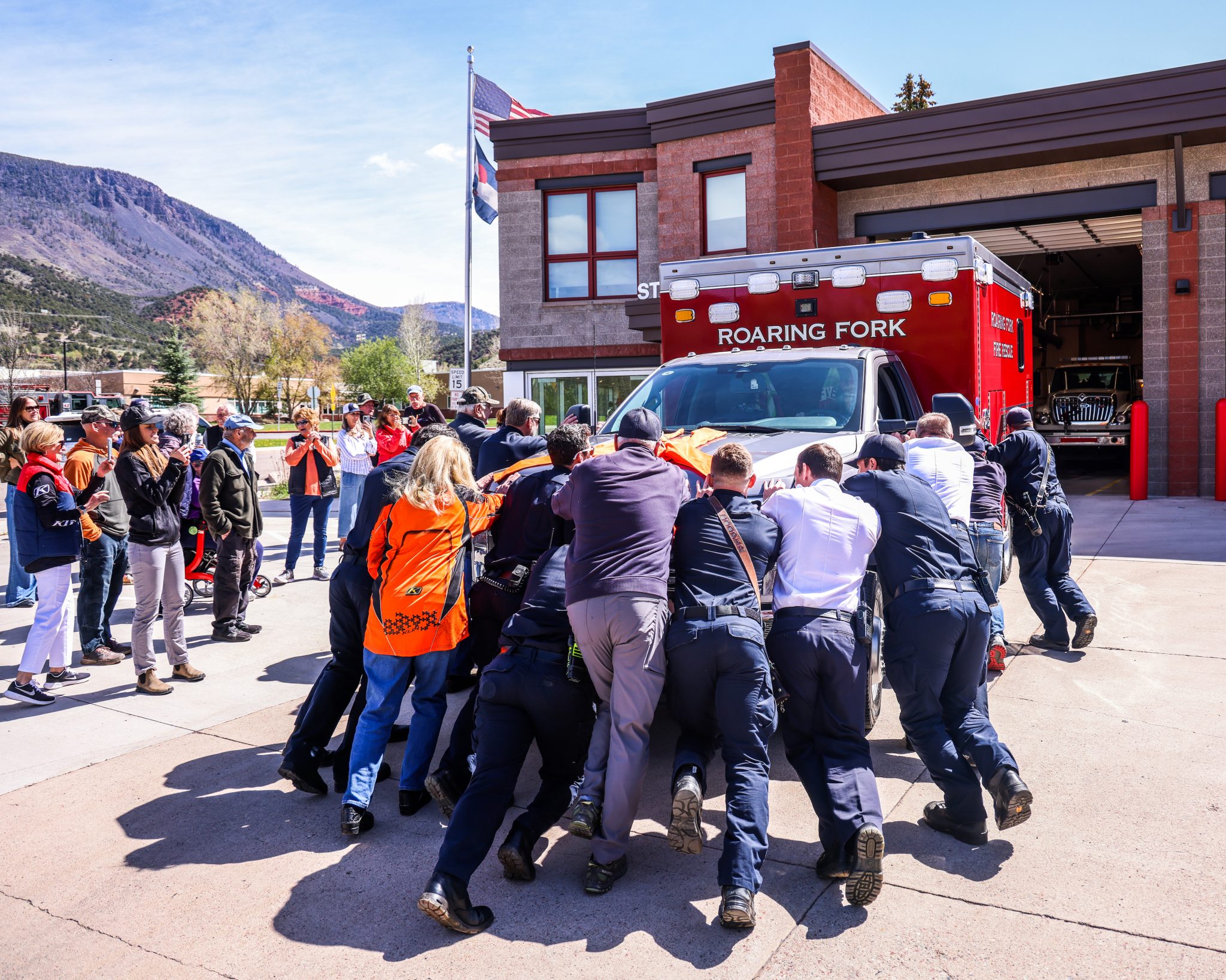 Roaring Fork Fire dedicates new ambulance to the late Dallenbach Sr ...