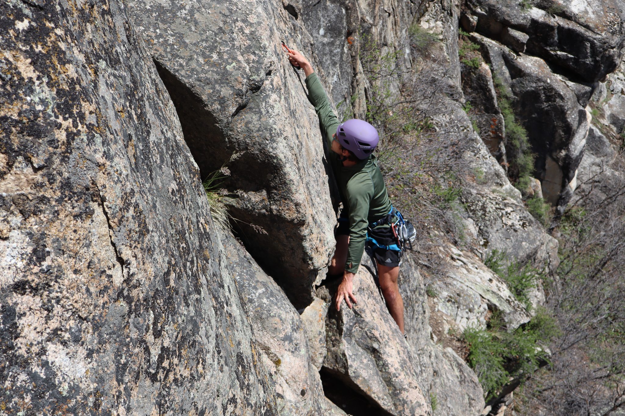 PHOTOS: Rock climbers scale granite cliffs on Independence Pass ...