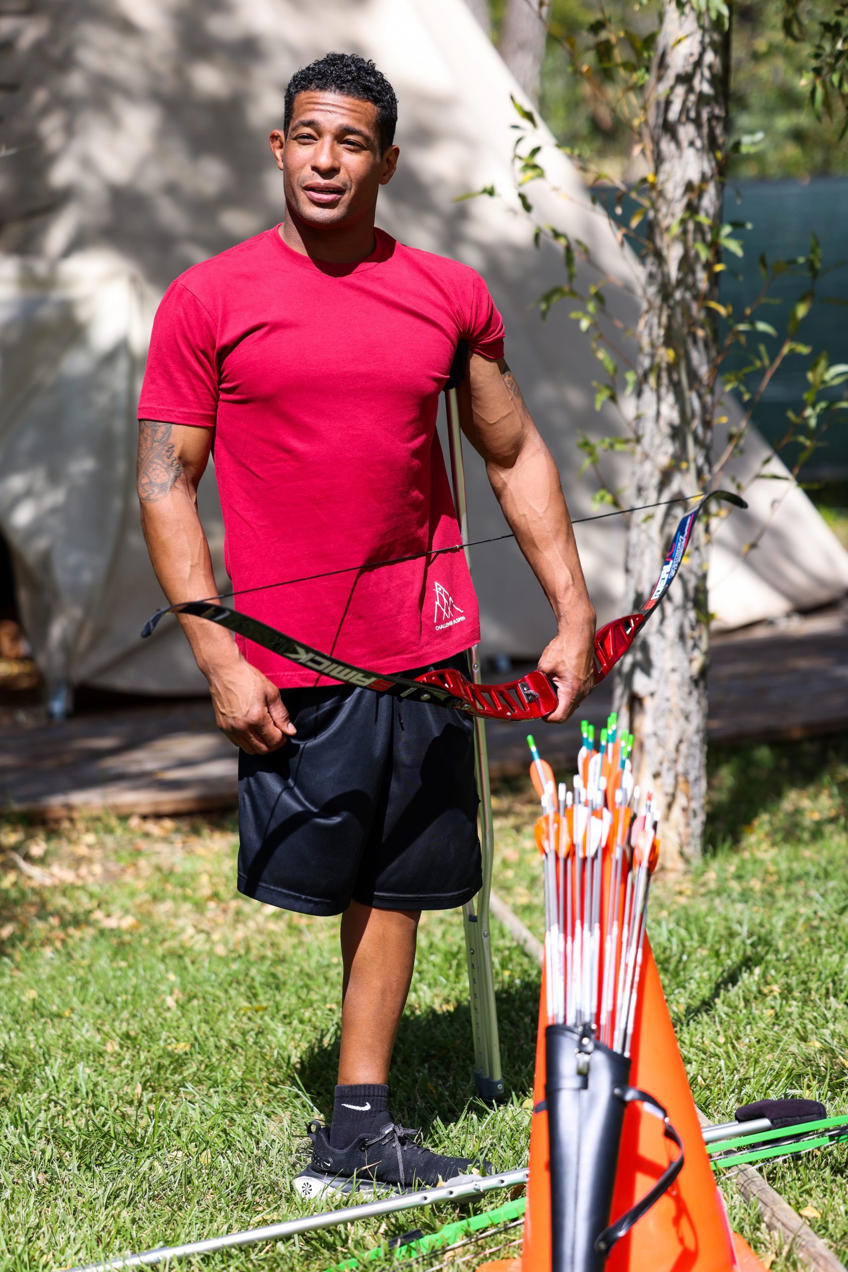 PHOTOS: Wrestler Anthony Robles, inspiration behind new film, joins ...
