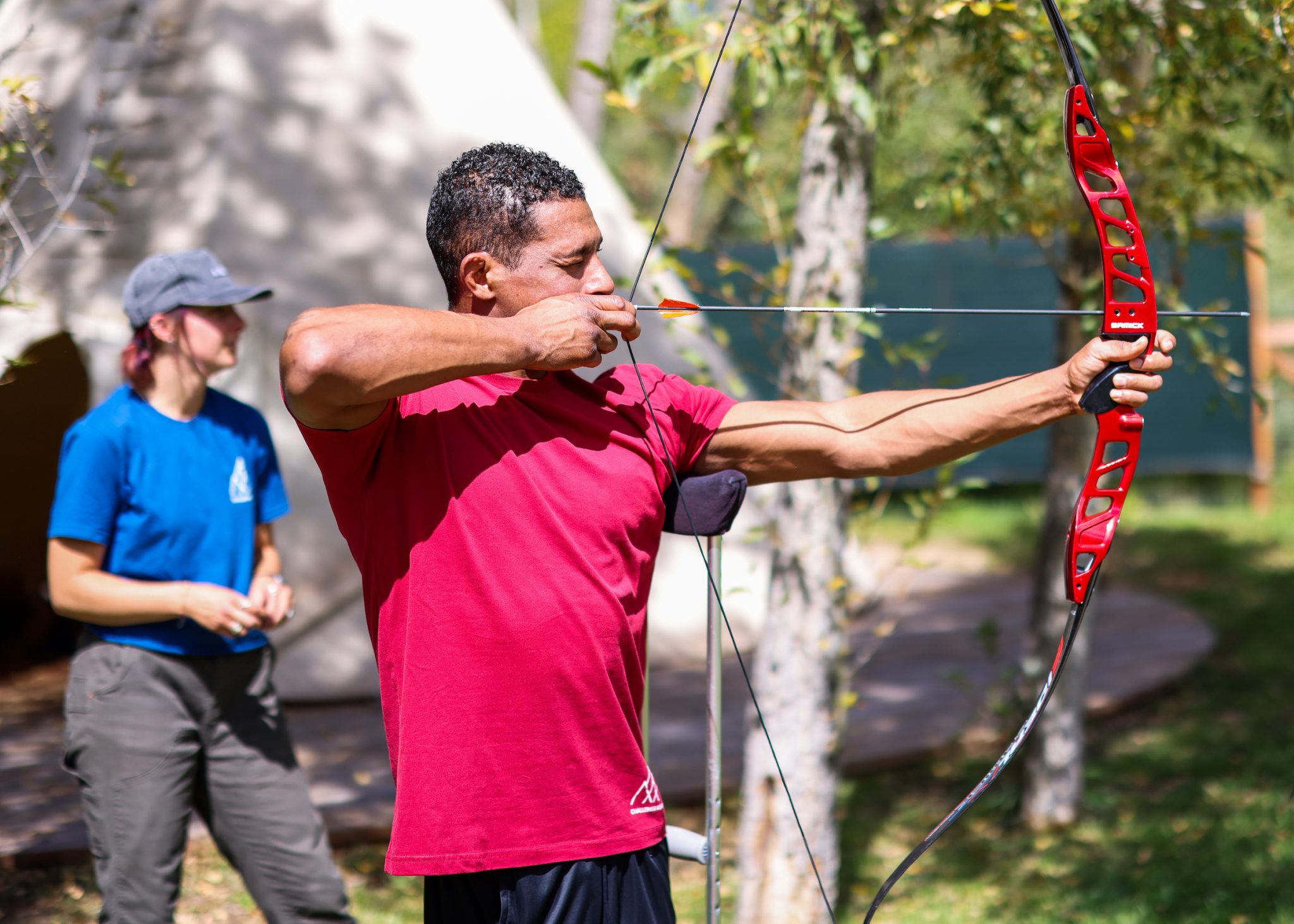 PHOTOS: Wrestler Anthony Robles, inspiration behind new film, joins Challenge Aspen for archery ...