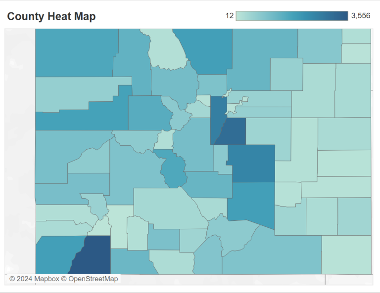 Where roadkill was reported across the Western Slope this summer ...