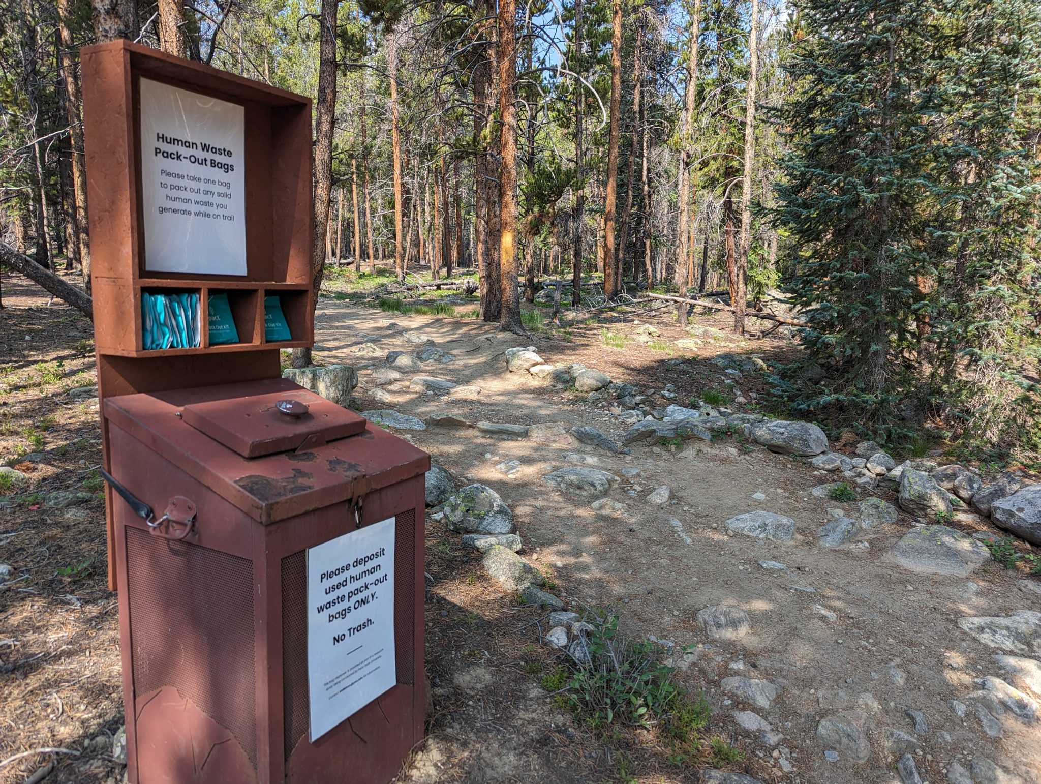 If given the proper tools, will hikers pack out their poop? A study of ...