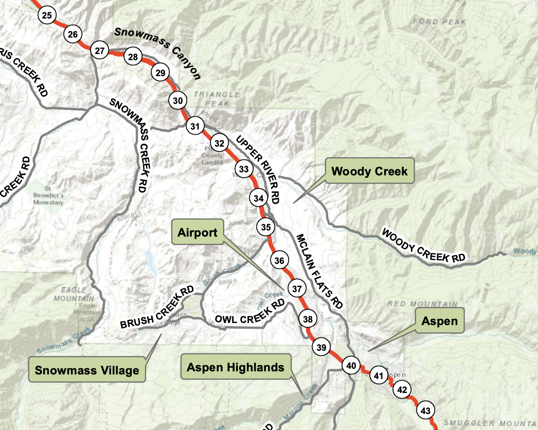 Highway 82 westbound open at Snowmass Canyon | AspenTimes.com
