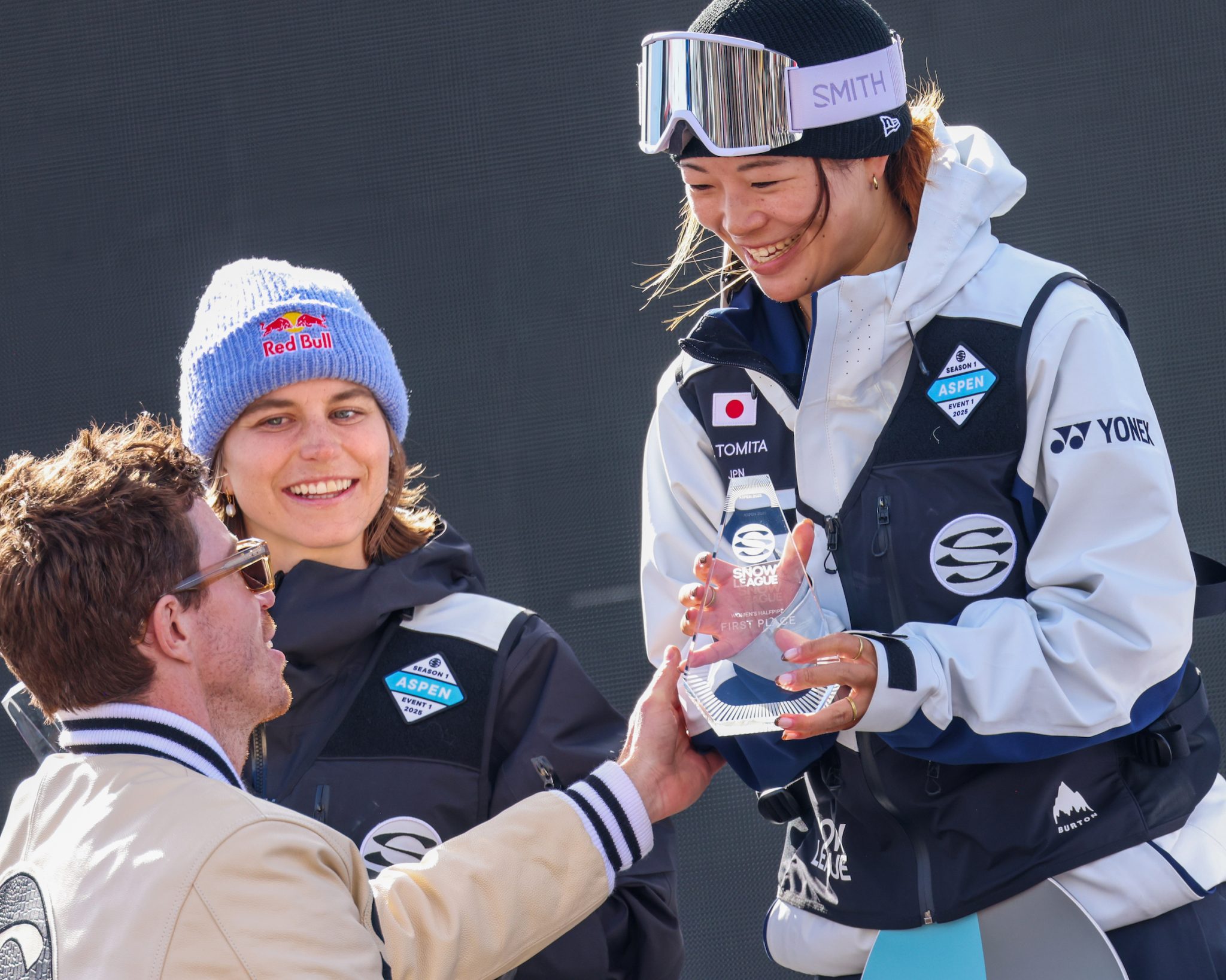 White ‘thrilled’ by Snow League debut, won by Japan’s Totsuka and ...