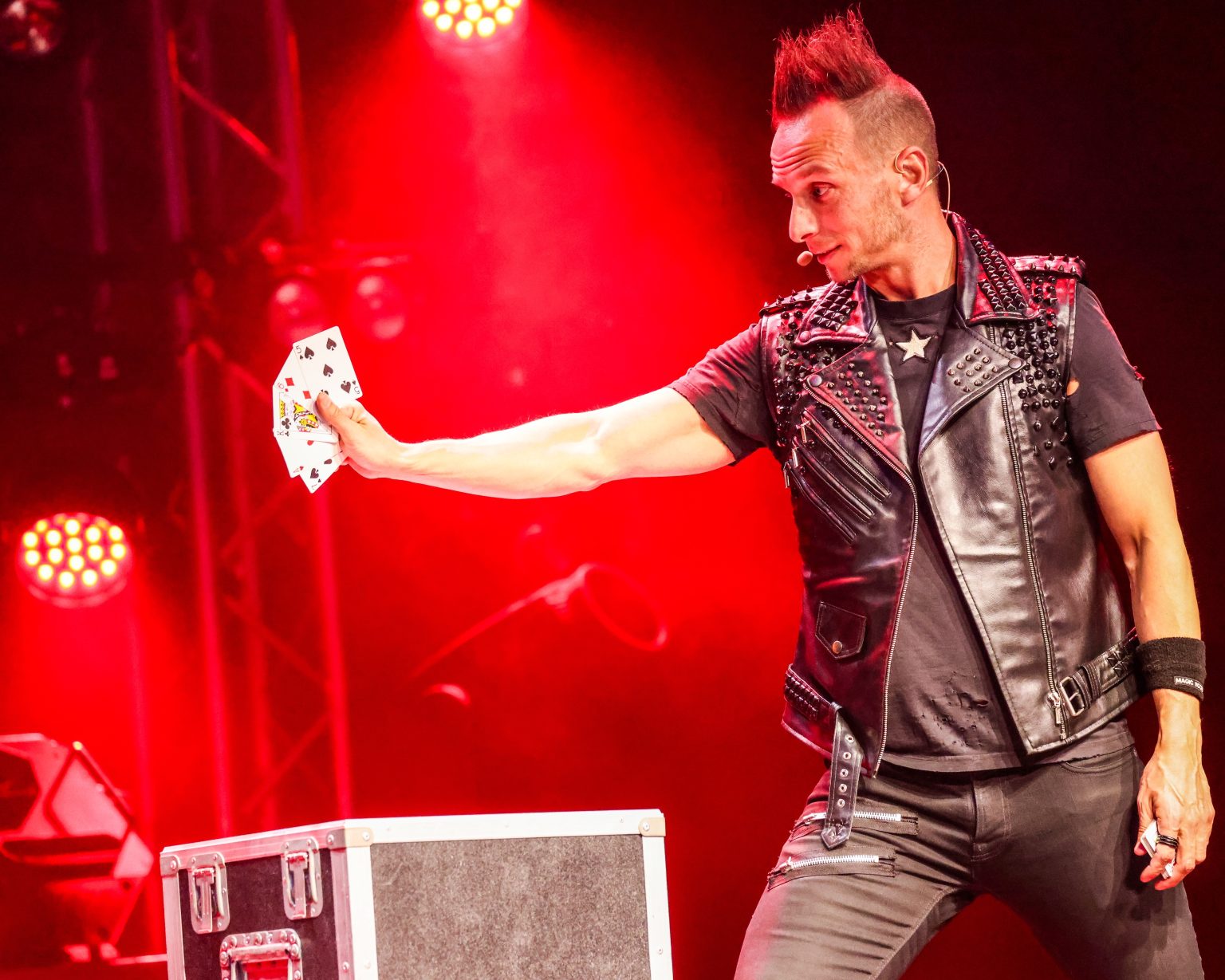 PHOTOS: Illusionist Leon Etienne brings the magic to Wheeler’s birthday ...