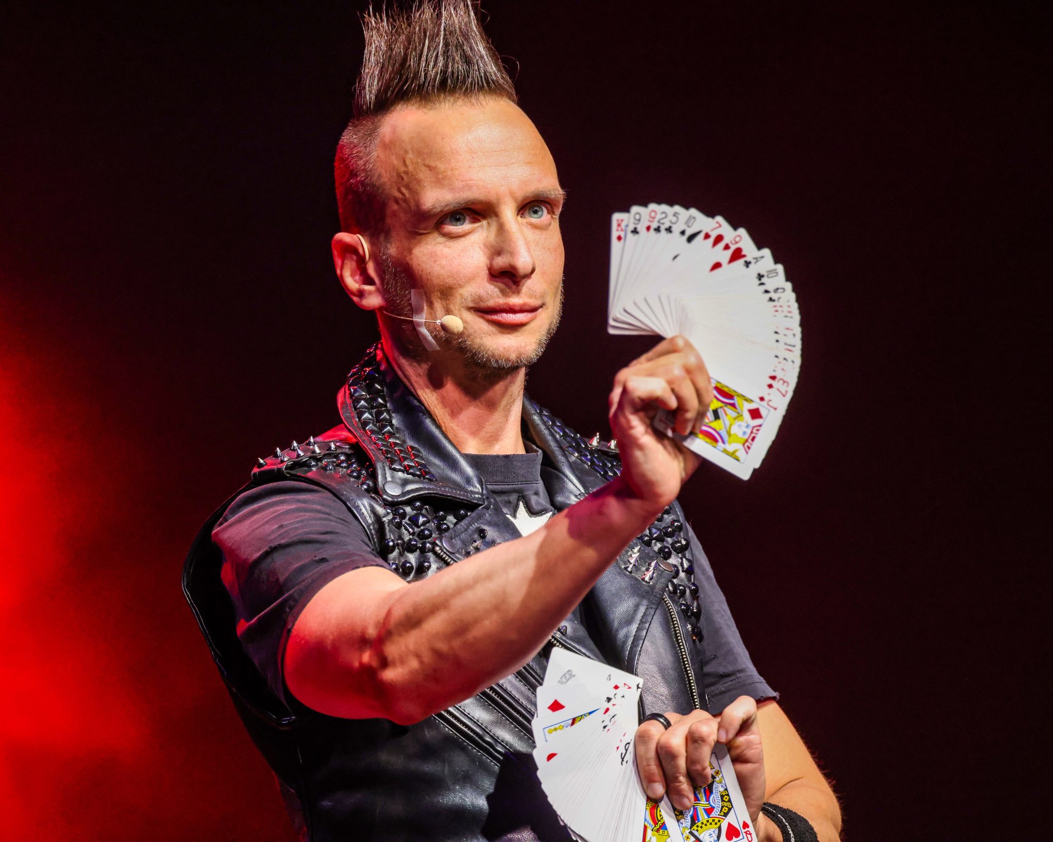 PHOTOS: Illusionist Leon Etienne brings the magic to Wheeler’s birthday ...