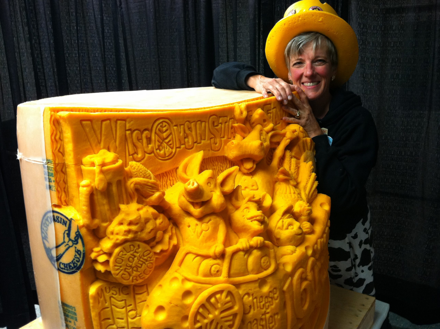 Cheese-us, Mary and Joseph!: Midwest ‘Cheese Lady’ to carve 500-pound ...