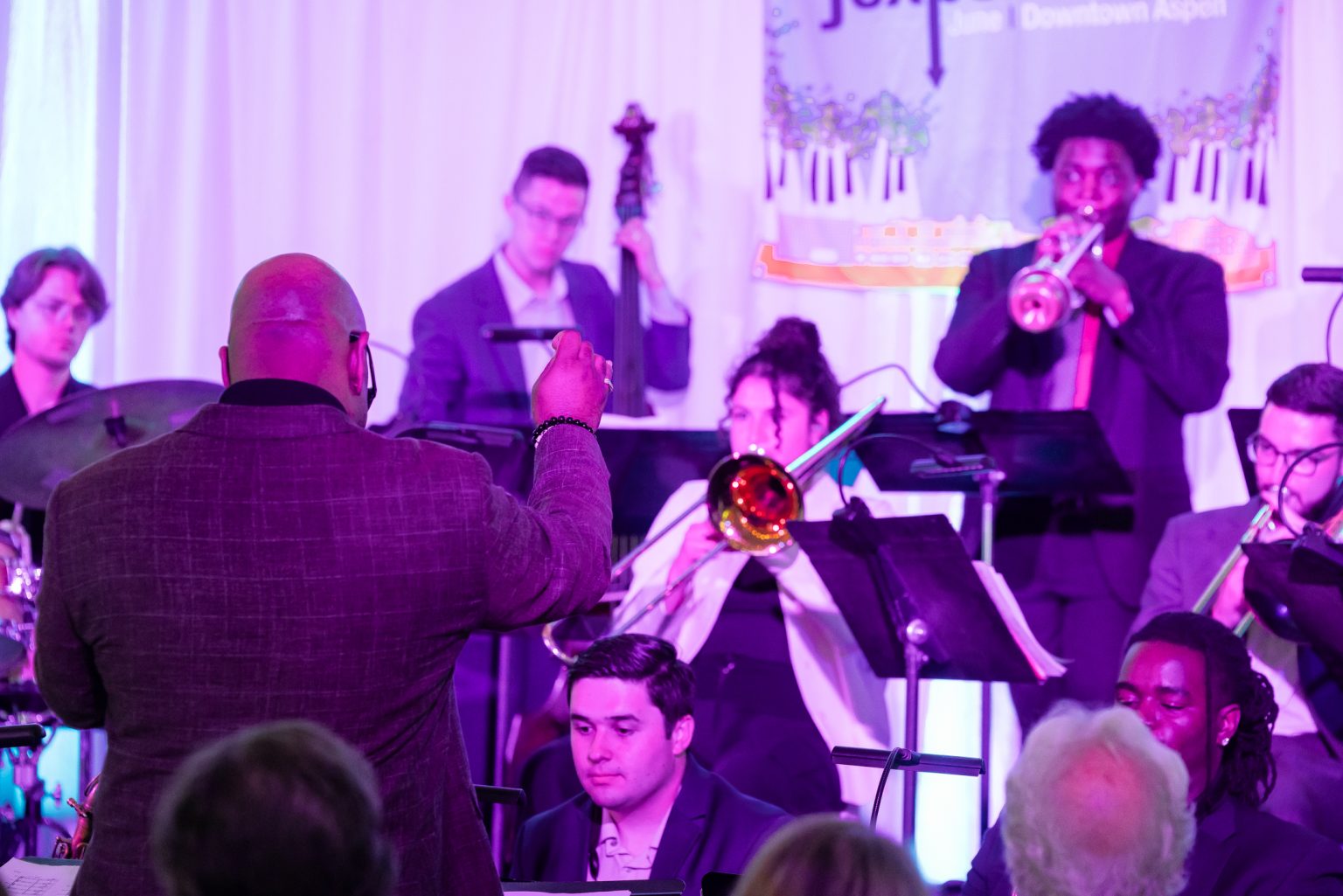 Jazz Aspen Snowmass Academy Big Band performs with José James and ...