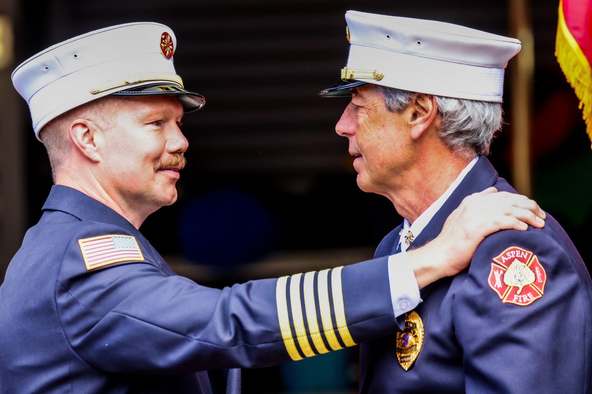 PHOTOS: Andersen takes the helm from Balentine, becomes Aspen fire ...