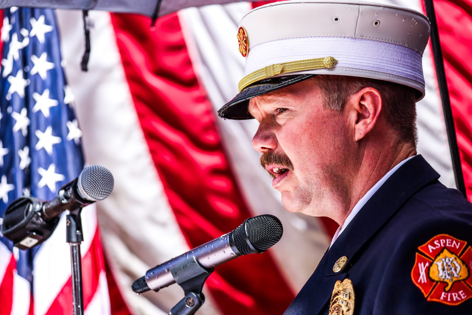 PHOTOS: New Fire Chief Jake Andersen leads annual remembrance of Sept ...