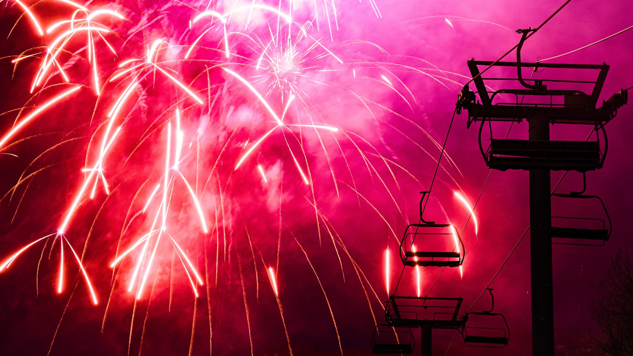 PHOTOS: Fireworks help bring the New Year to Aspen Mountain ...