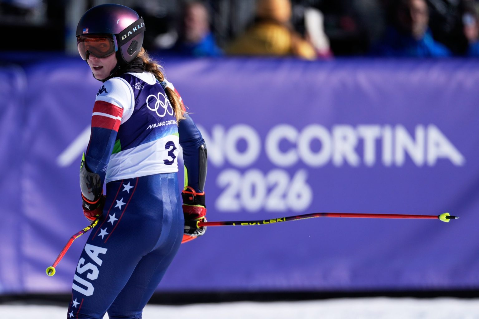 Shiffrin’s giant slalom at Winter Olympics ended without a medal but ...