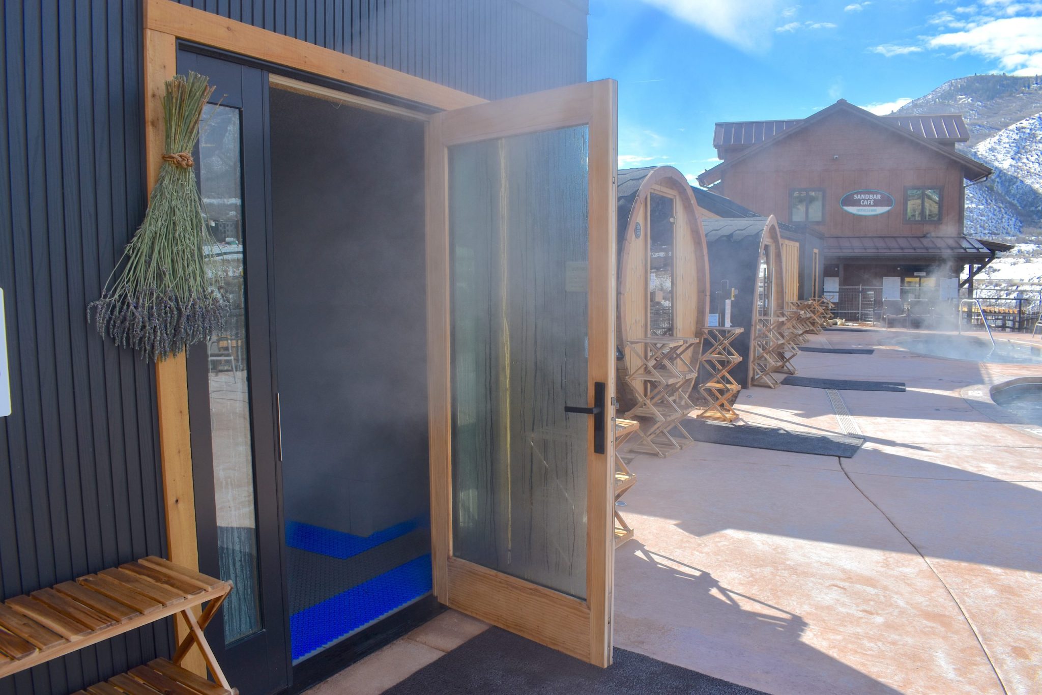 Iron Mountain Hot Springs opens Sauna Summit expansion with five new ...