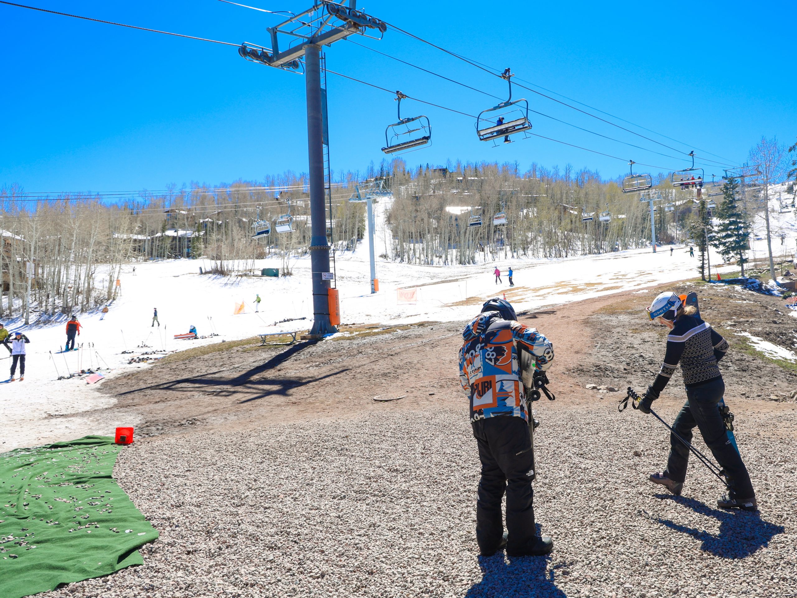 PHOTOS: Last call for Snowmass as ski and snowboard season ends early ...