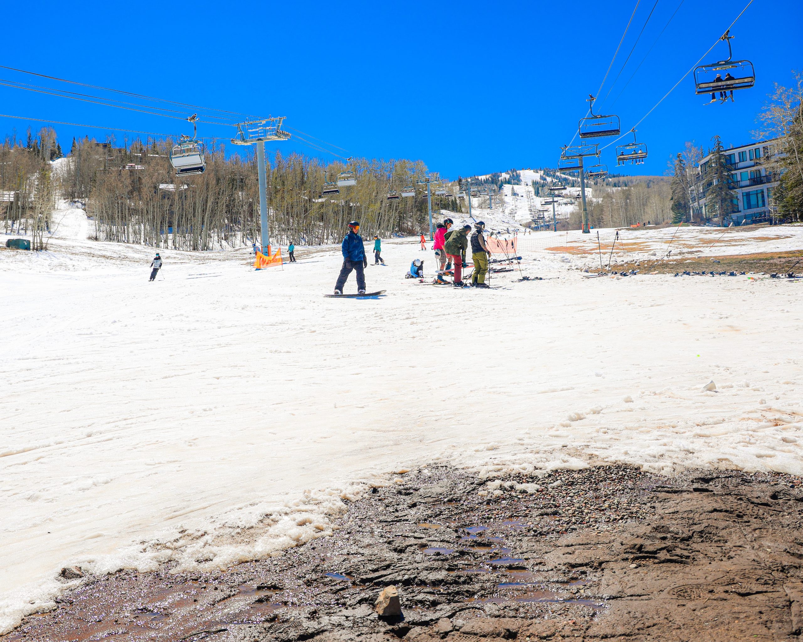 PHOTOS: Last call for Snowmass as ski and snowboard season ends early ...