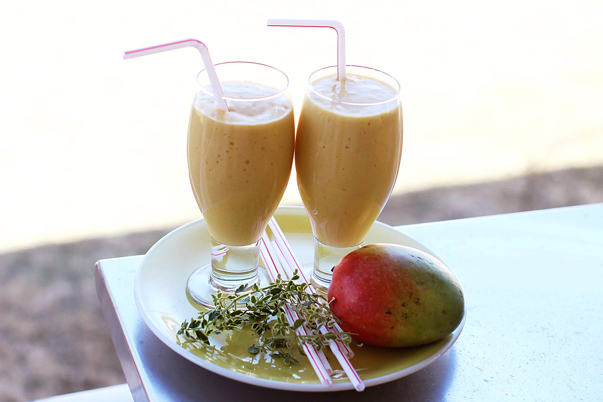Chill out this summer with a cooling Indian mango lassi ...