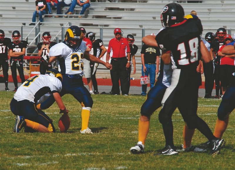 Roaring Fork Rams placekicker is one of the best in the west ...