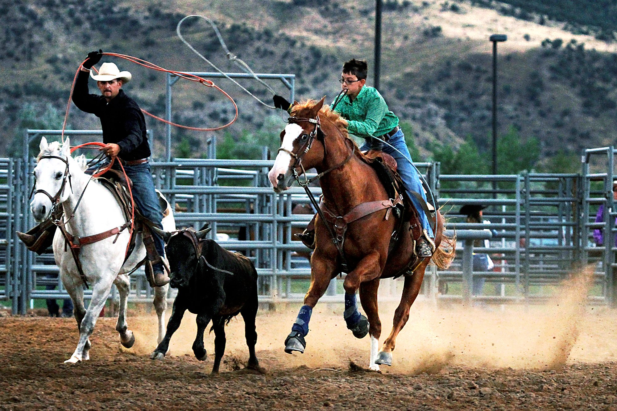 Cowboys, calves and kisses at the Rodeo | PostIndependent.com