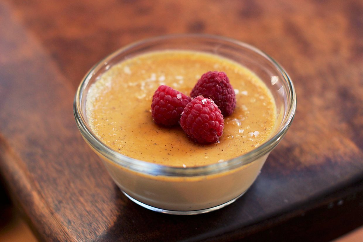 For true (and still healthy) decadence, try a maple budino ...