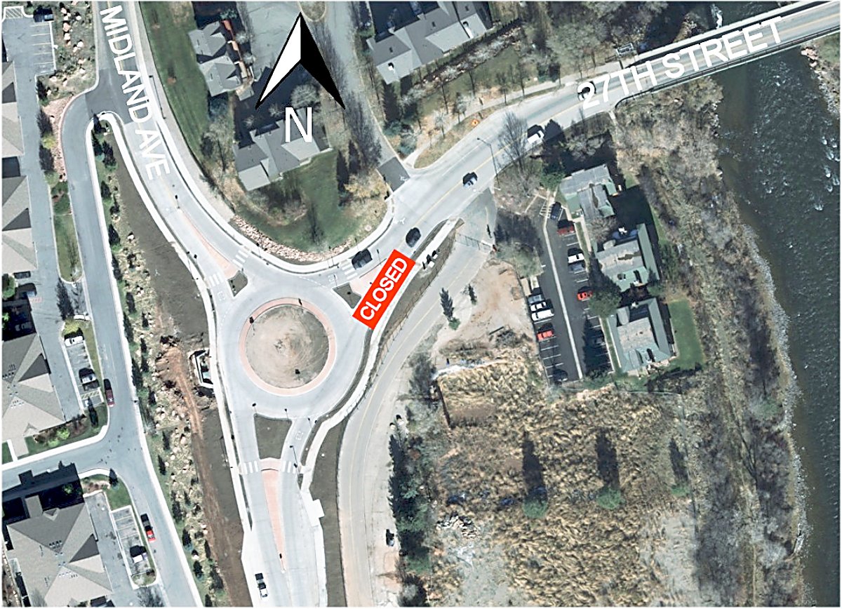 27th Street roundabout closed for repairs on April 3 | PostIndependent.com