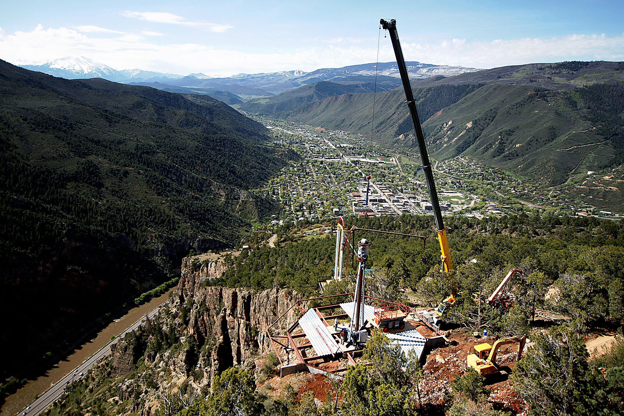 Glenwood Canyon Flyer set to open May 23 at Glenwood Caverns Adventure ...