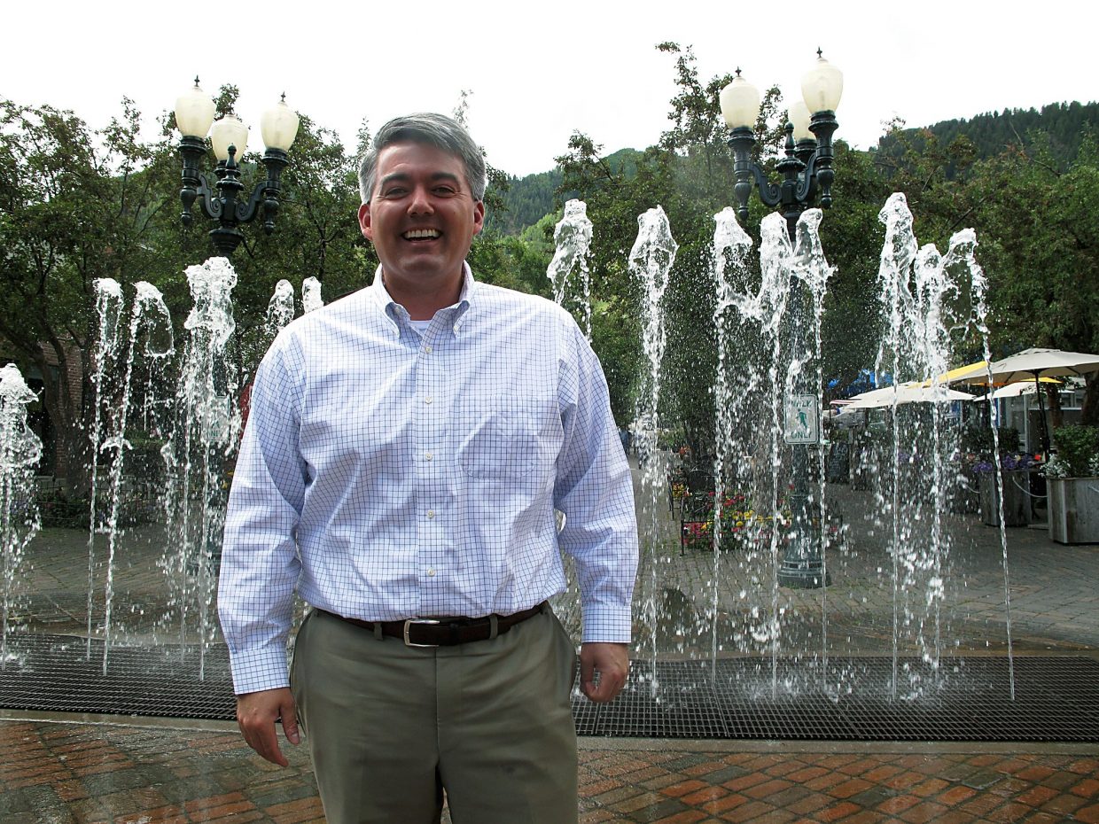 Senate candidate Cory Gardner stumps in Aspen | PostIndependent.com