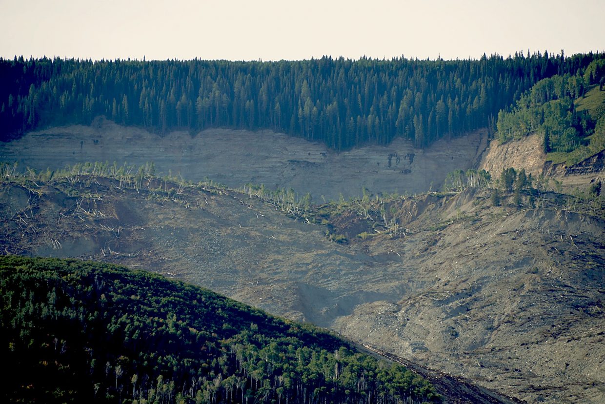 Experts studying West Salt Creek landslide expect more to occur on ...