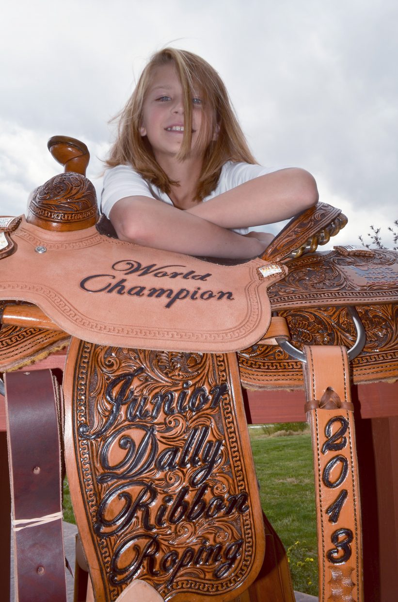 Rifle girl a world champion in ribbon roping | PostIndependent.com