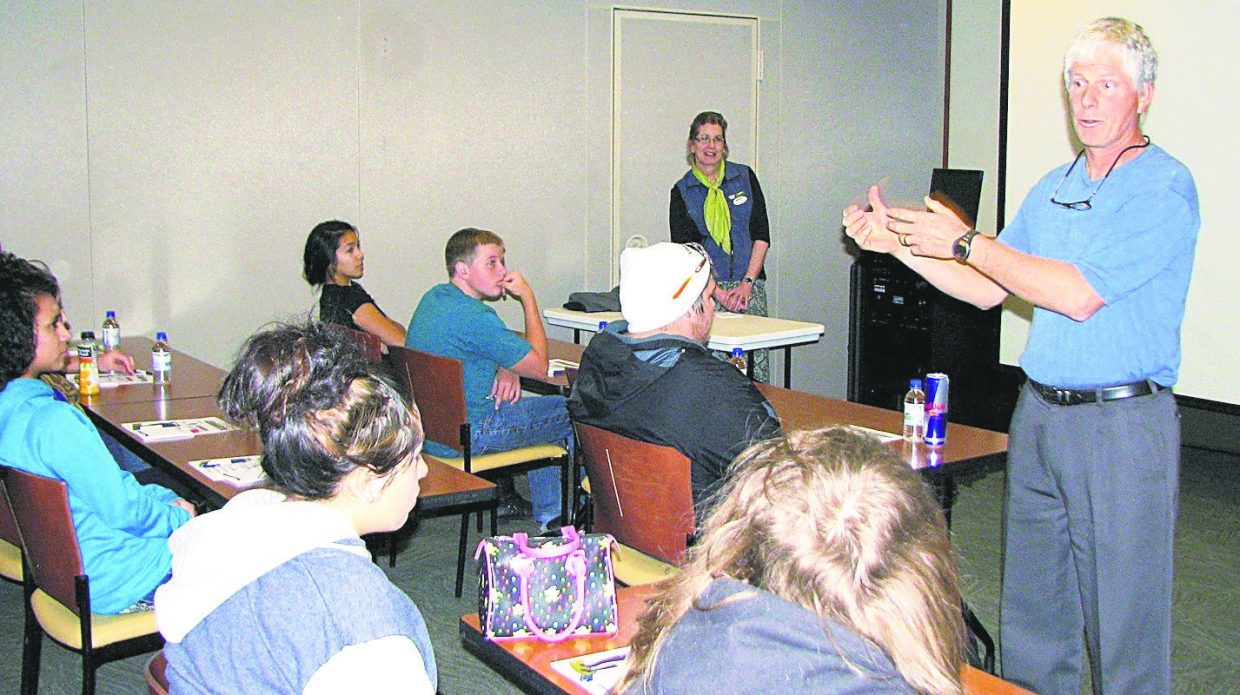 Rifle doc talks real life medical experiences to students ...