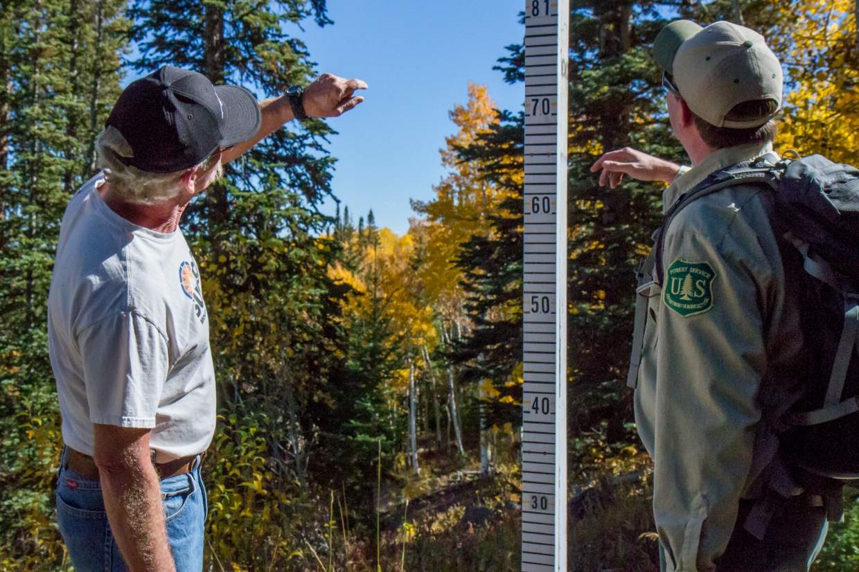 Selfies: A day with White River National Forest workers ...
