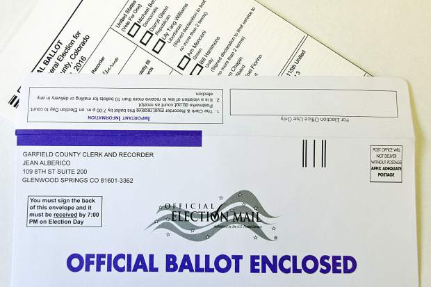 Garfield County clerk: Voters should return ballots in person ...