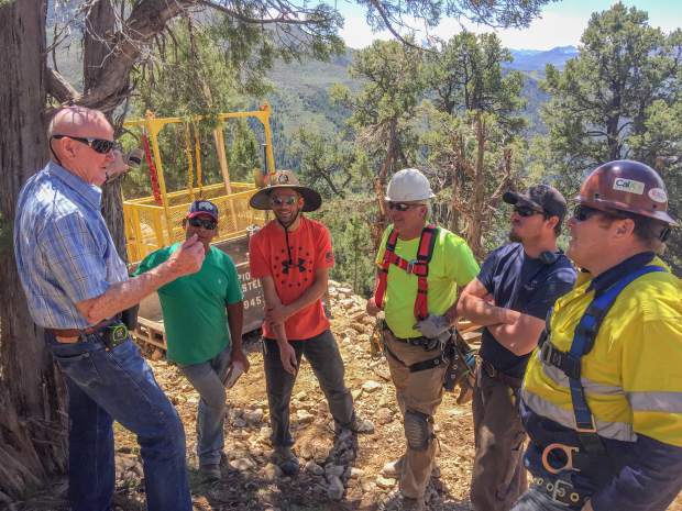 Mine Drop ride being installed this week | PostIndependent.com