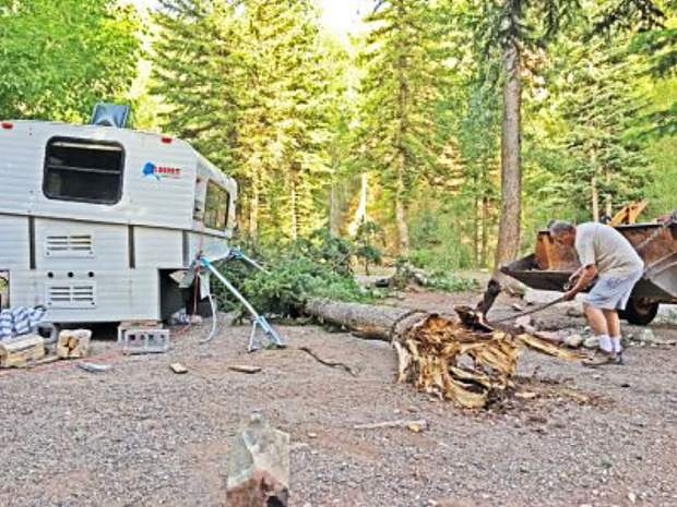 Winds turn New Castle campground into ‘war zone’ | PostIndependent.com
