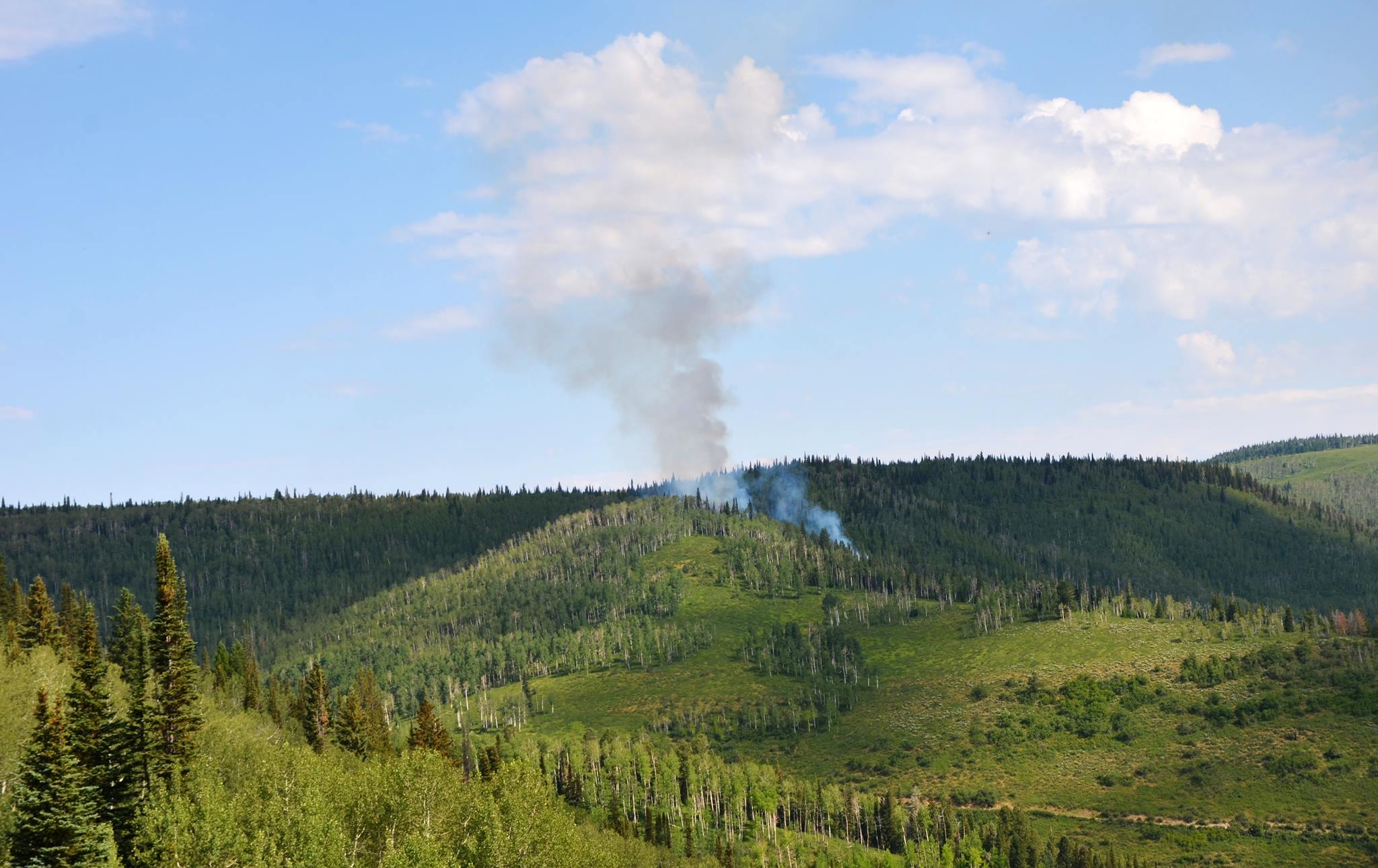 Fire along Buford Road caused by lightning | PostIndependent.com