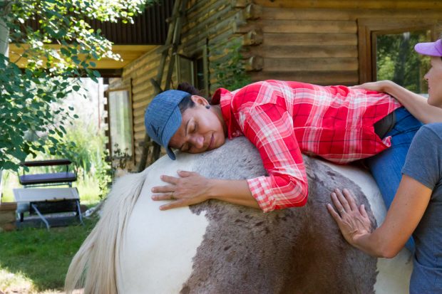 Selfies: Smiling Goat Ranch brings healing power of horse therapy to ...