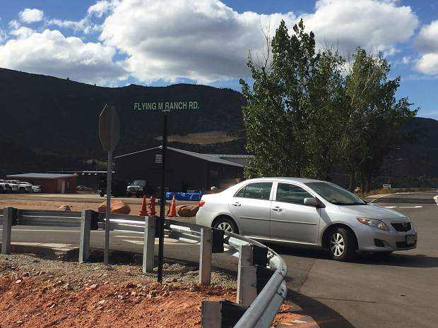 Signs near Riverview School to warn of children present ...
