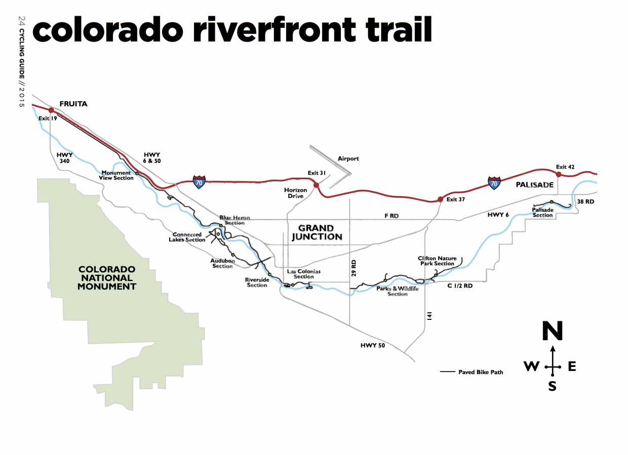 Mesa County road rides: Riverfront Trail, Grand Junction ...