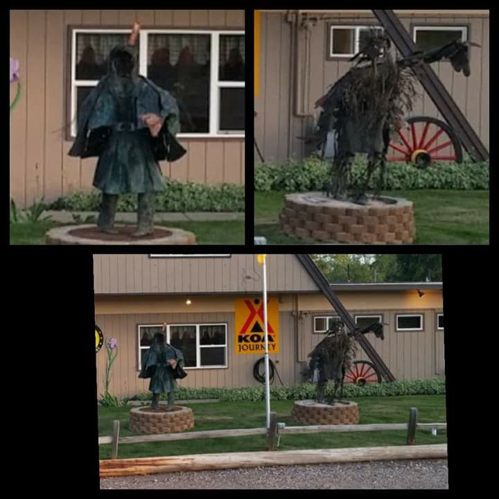 Native American sculptures likely destroyed in Moffat County landfill ...