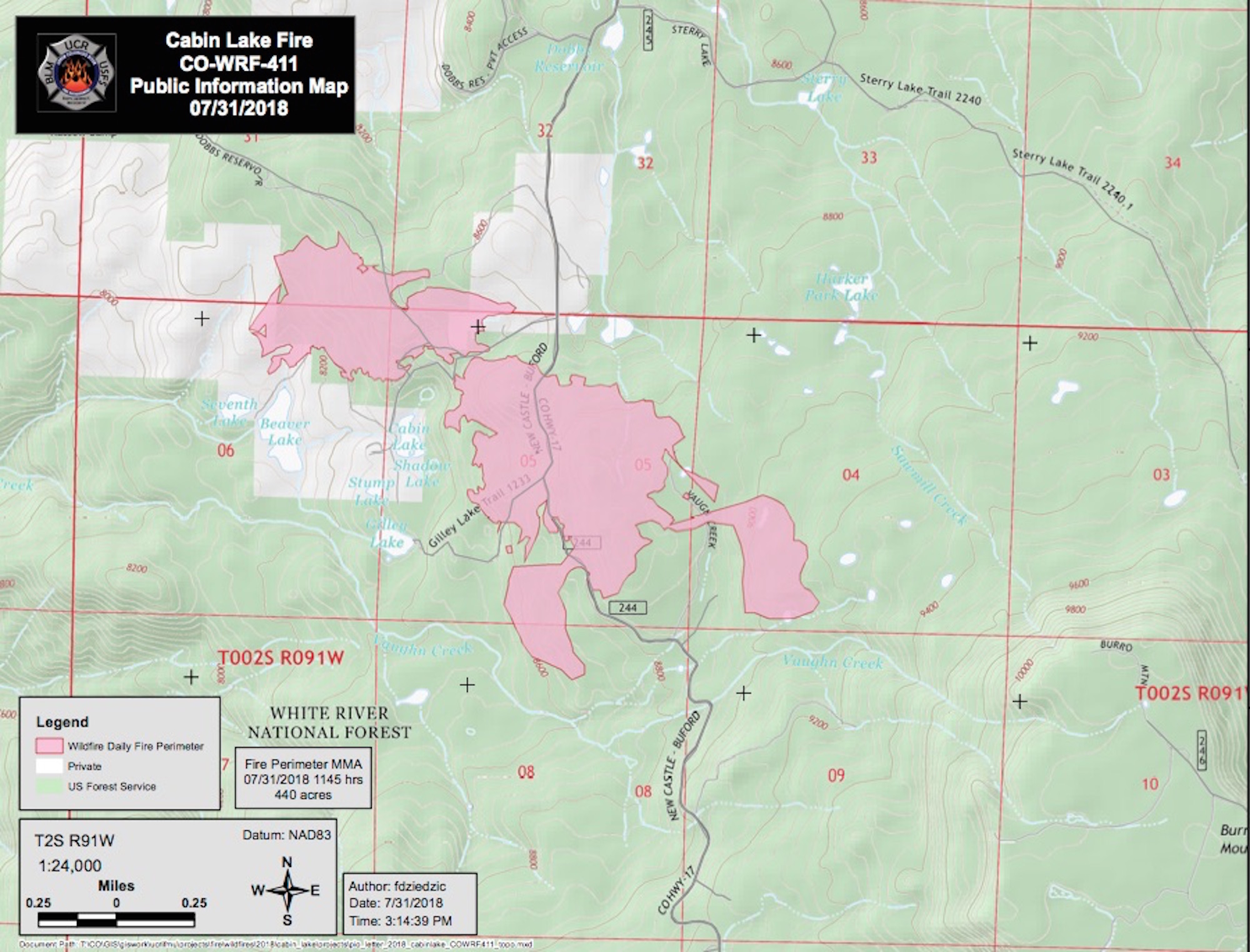UPDATE: Fire near Buford grows to 480 acres Tuesday, burning to ...