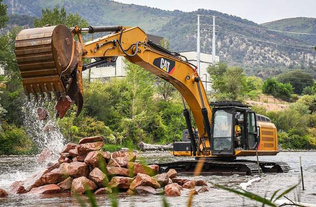Veltus Park riverfront restoration underway | PostIndependent.com