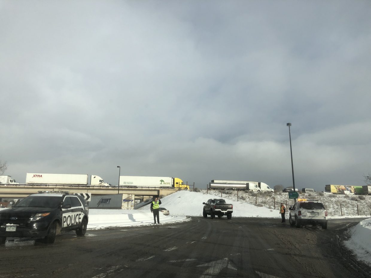 I-70 eastbound reopens at main Rifle exit following fiery vehicle ...