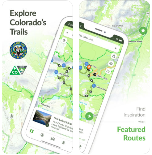 New COTREX app puts Colorado’s trail map in your pocket ...