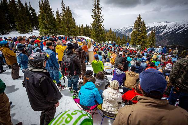 Hundreds gather atop Aspen Mountain to remember Sam Coffey and his ...